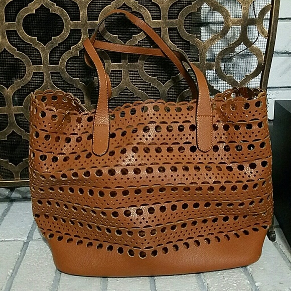 Street Level | Bags | Street Level Laser Cut Tote | Poshmark
